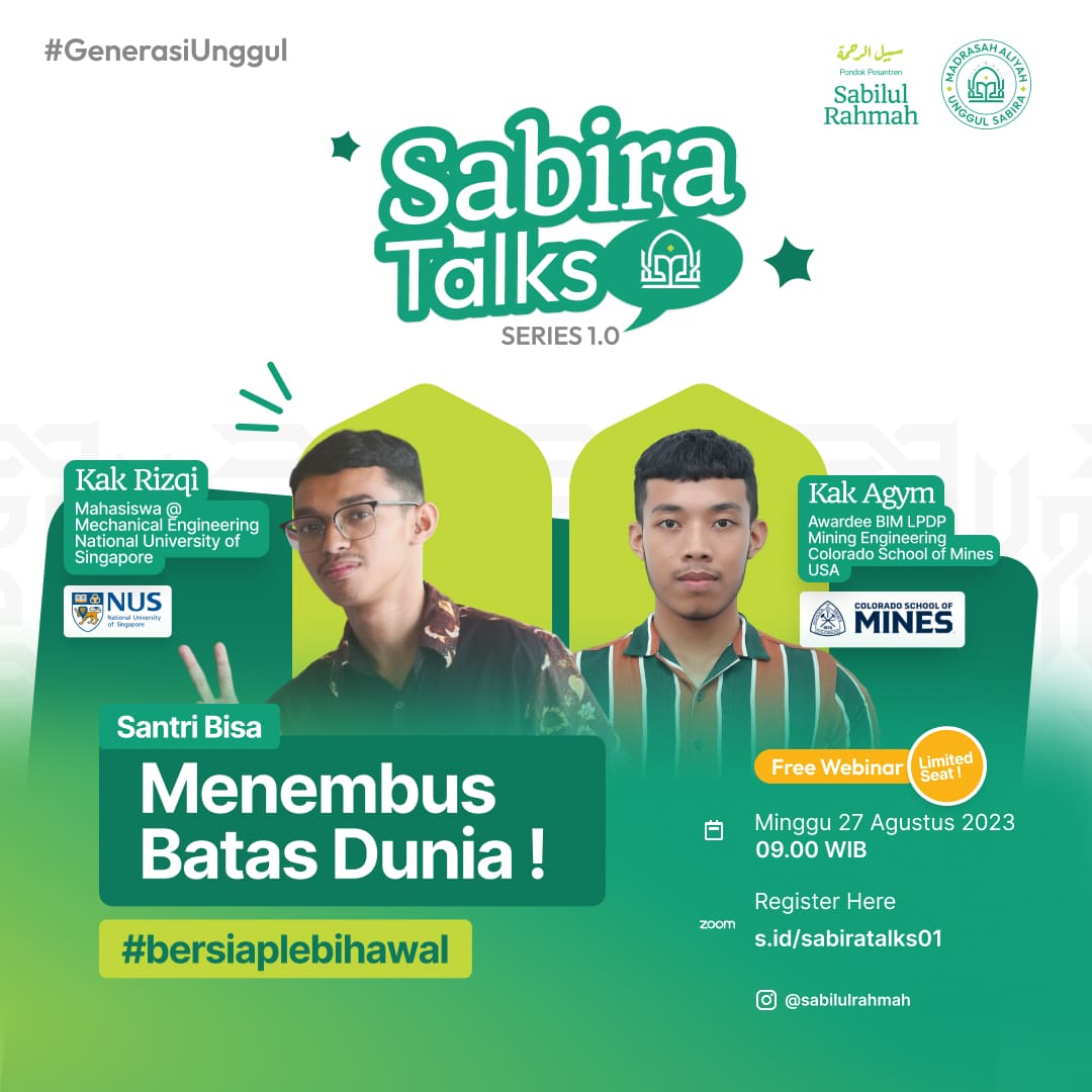 Sabira – Pondok Pesantren Sabilul Rahmah